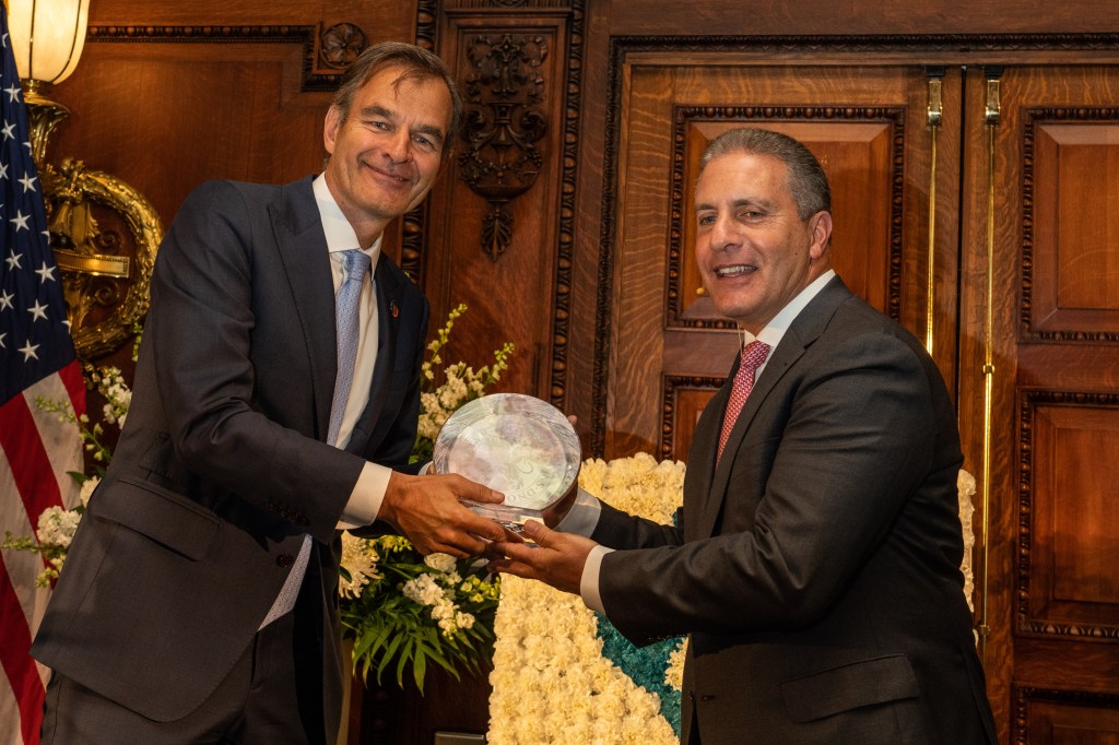 MSD onderscheiden voor transatlantische samenwerking - MSD